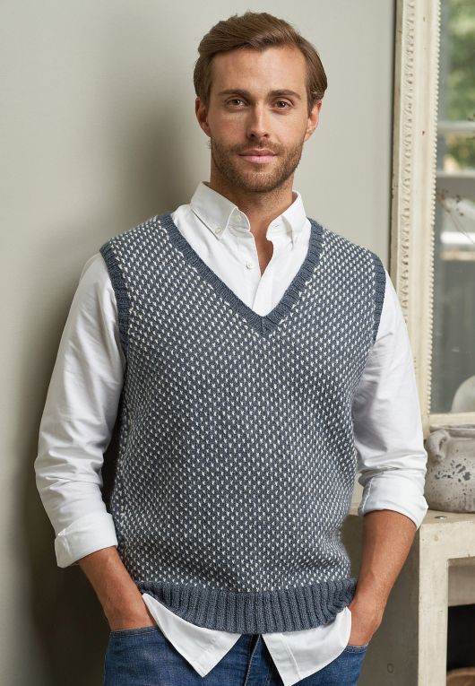 Вязаный жилет Amos