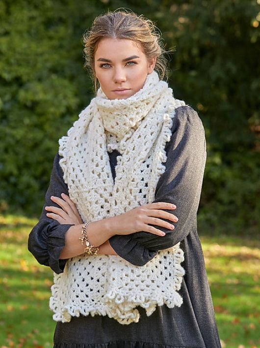 Вязаный шарф Milla
