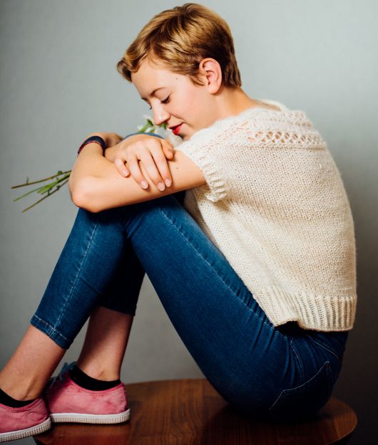 Вязаный топ Satawal