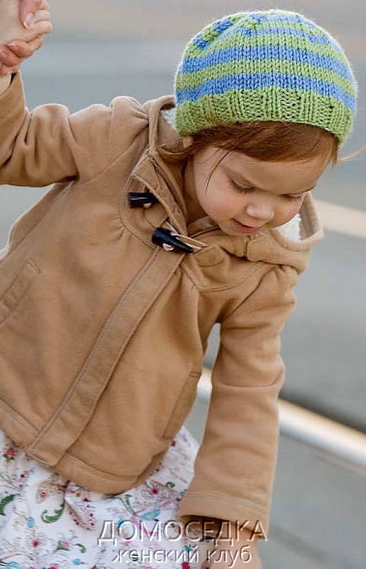 Вязаный беретик