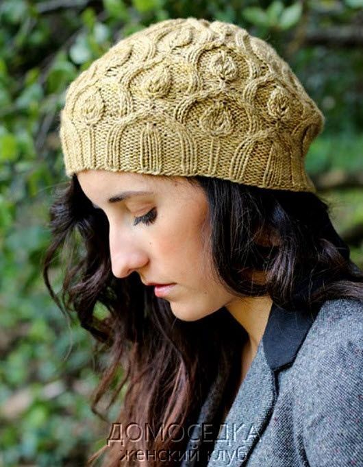Вязание шапки по кругу